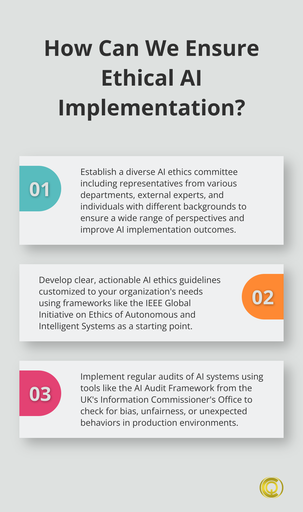 Building an Ethical AI Framework for Your Corporation - Christopher Queen Consulting