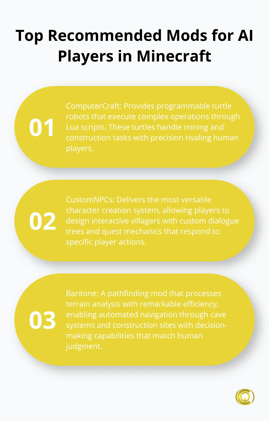 Minecraft AI玩家：提升您的游戏体验 - Christopher Queen Consulting