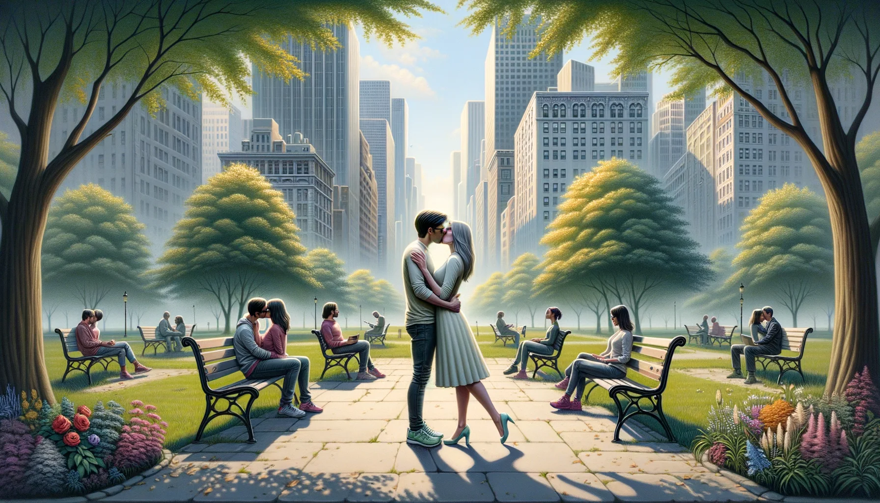 Images de baisers générées par l'IA : romance numérique ou phénomène inquiétant ? - Christopher ...